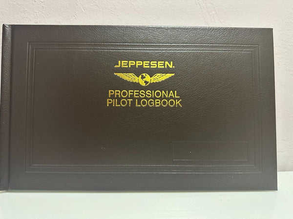 Jeppesen, Professional Pilot Logbook, Hardcover, p/n 10001795 – World ...
