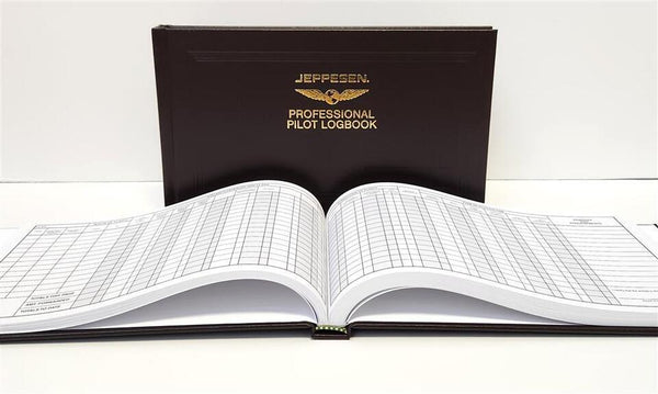 Jeppesen, Professional Pilot Logbook, Hardcover, p/n 10001795 – World ...