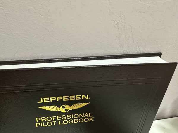 Jeppesen, Professional Pilot Logbook, Hardcover, p/n 10001795 – World ...