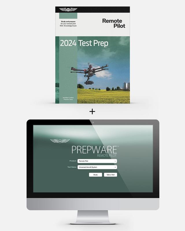 New for 2024: Remote Pilot Test Prep Plus, p/n ASA-TPP-UAS-24 – World ...