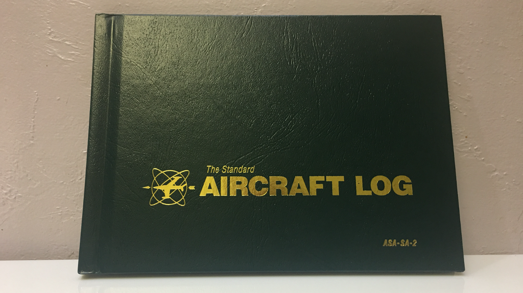 ASA, Aircraft Logbook, Green, Hard Cover p/n ASA-SA-2 – World Pilot ...