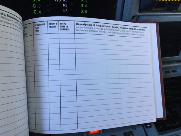 ASA, Standard Engine Logbook, Burgundy, Hardcover, p/n ASA-SE-2 – World ...