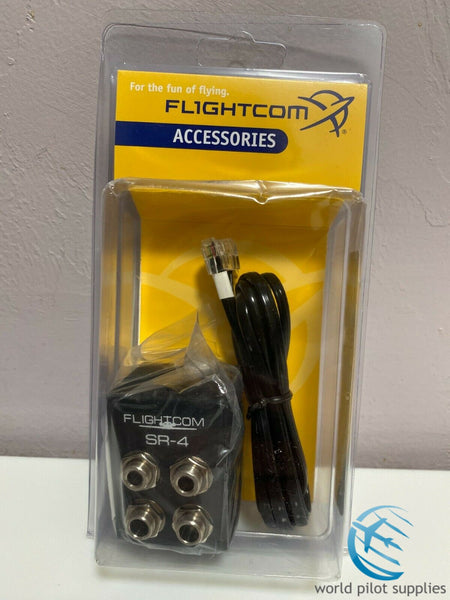 Flightcom, SR-4 Expansion Module for IISX Aircraft Intercom. – World ...