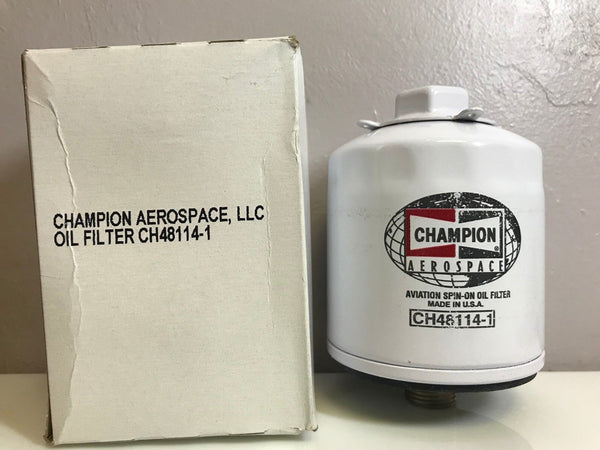 Champion, Aircraft Oil Filter p/n CH48114-1 w/ Certification – World ...