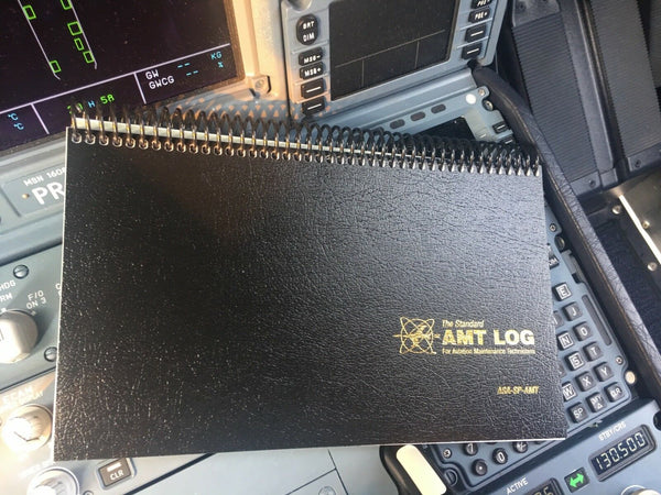 ASA, AMT Logbook, (Aviation Maintenance Technician or A&P), p/n ASA-SP ...