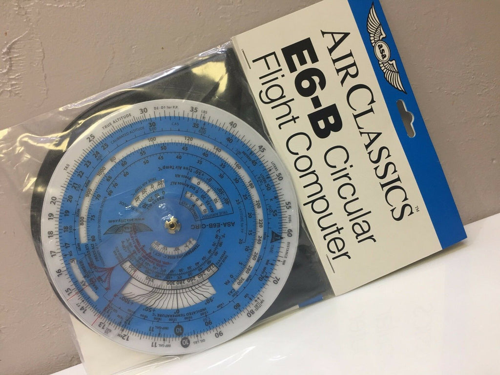 ASA, E6-B, Circular Flight Computer, p/n ASA-E6B-CIRC – World Pilot ...